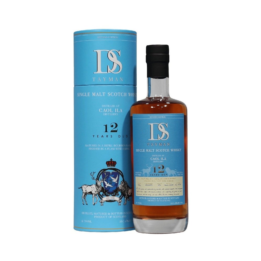 Caol Ila 12 Year Old DS Tayman 2nd Edition 46% 70cl – Milroy's of Soho